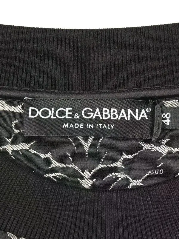 Dolce & Gabbana Jacquard Pattern Sweater
