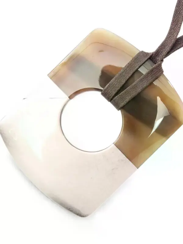 Hermès 2010s Dalva Buffalo-horn Necklace