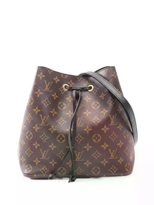 LOUIS VUITTON 2020 Néonoé Mm Monogram Leather Shoulder Bag - Brown