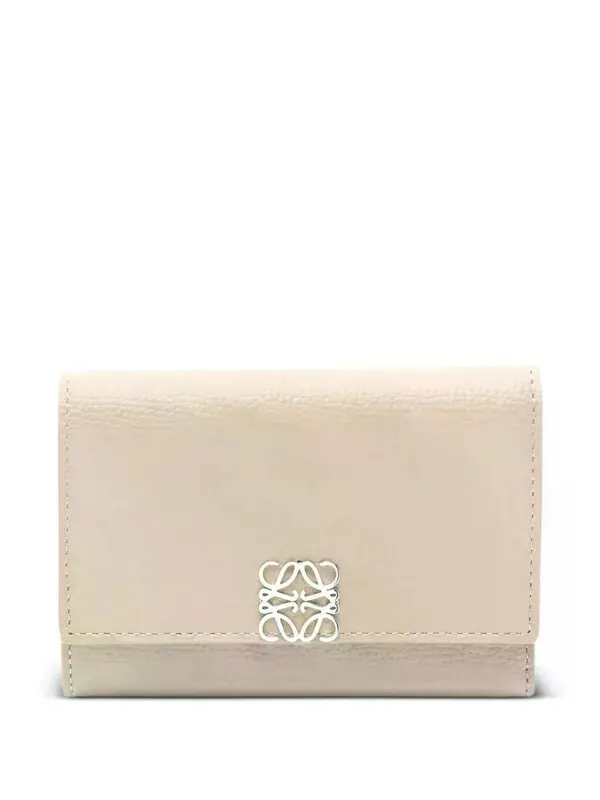 Loewe 2020s Small Anagram Wallet - Neutrals