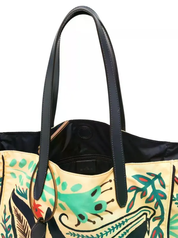 Etro X Tabby Booth Unfold Me Graphic-print Shoulder Bag