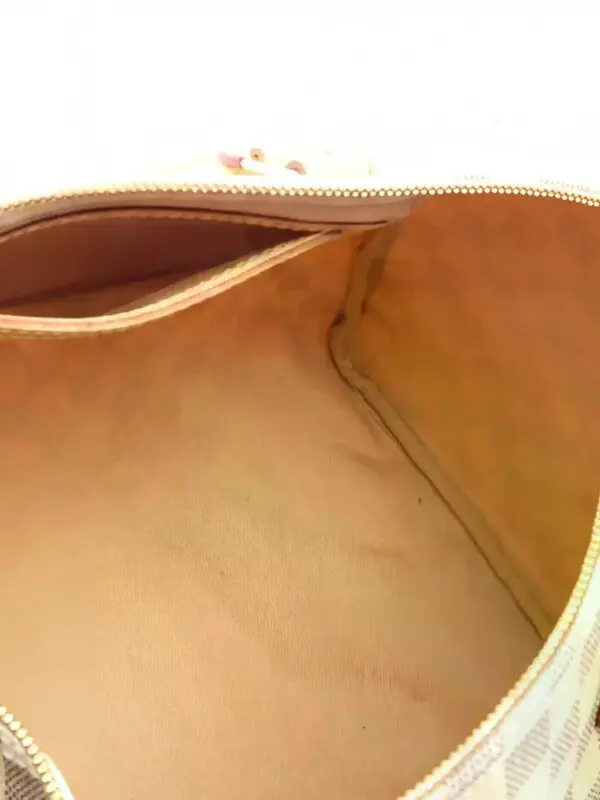 LOUIS VUITTON Speedy 35 Damier Azur Tote Bag - Neutrals