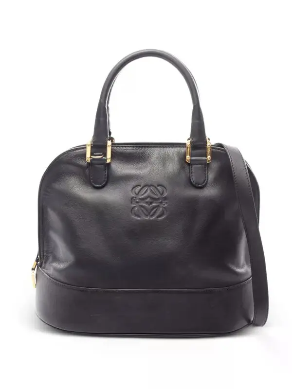 Loewe Anagram Handbag - Black