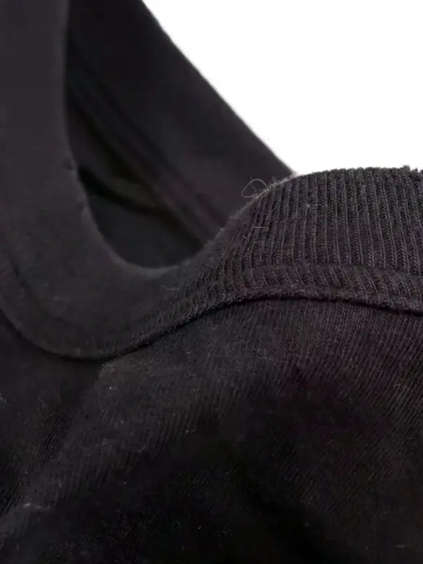 Dior X Erl 2010s Logo-embroidery T-shirt - Black