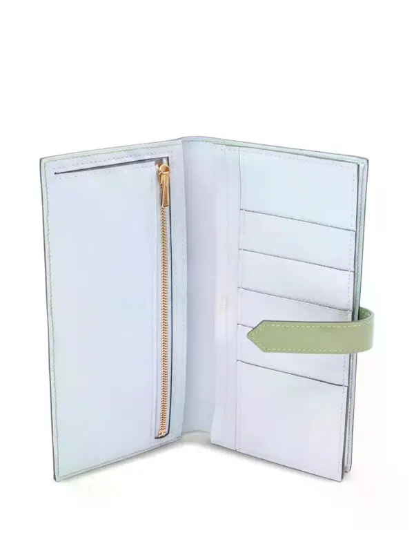 Hermès Bi-fold Long Wallet - Green