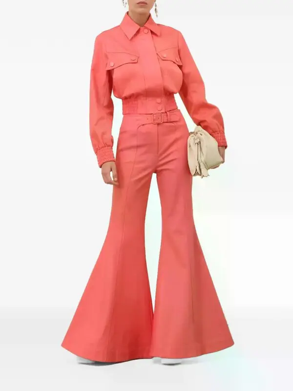 Zimmermann Alchemy Gabardine Trousers - Orange