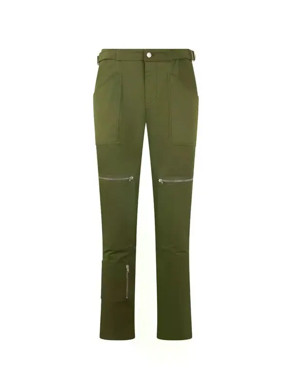 Moschino Zip-detail Straight-leg Trousers