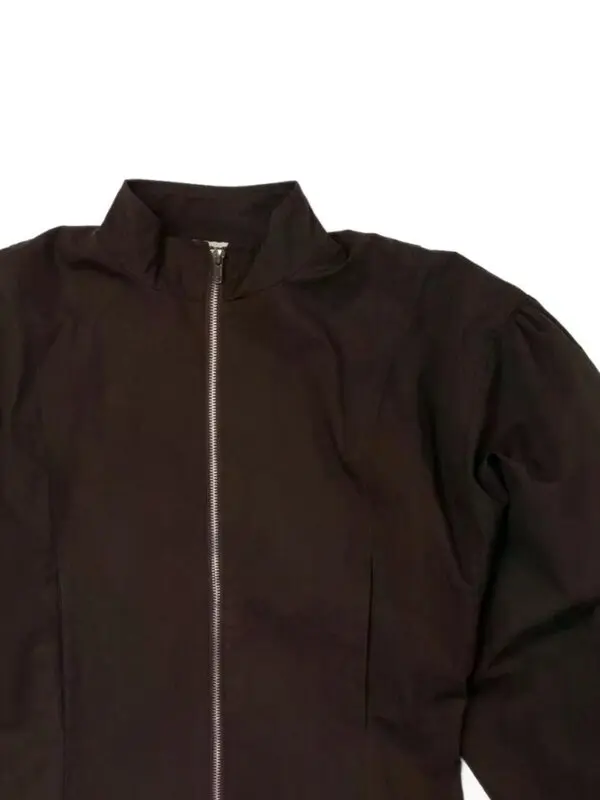 BELLE ANNA Globo Puffed-sleeve Jacket - Brown