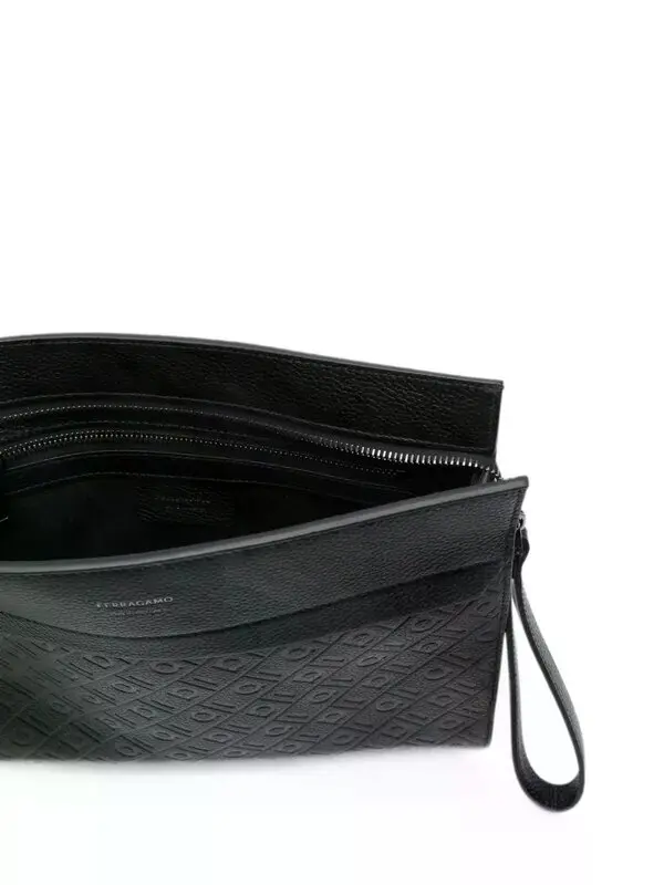 FERRAGAMO Leather Clutch Bag