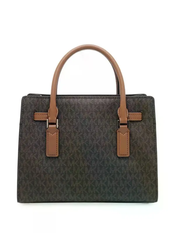 Michael Kors Hamilton Logo Print Tote Bag - Brown