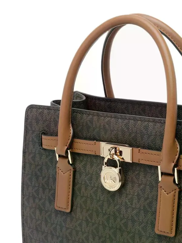 Michael Kors Hamilton Logo Print Tote Bag