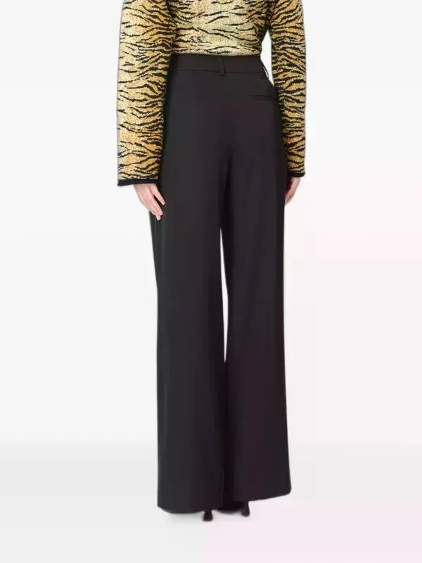 Moschino Flared Cady-texture Trousers