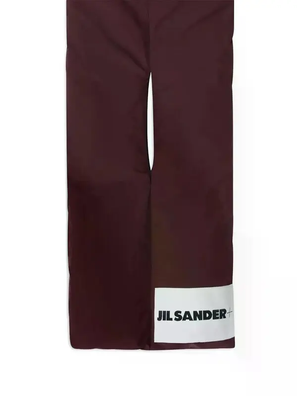 JIL SANDER Logo-patch Padded Scarf