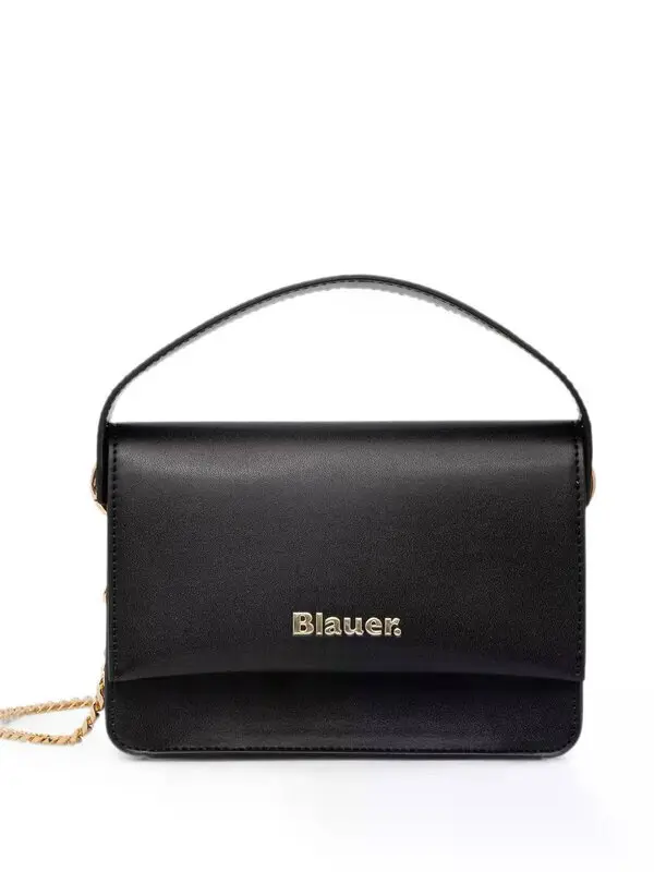 BLAUER. Logo-plaque Chain-strap Shoulder Bag