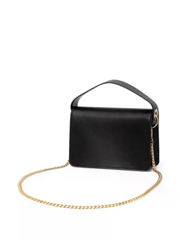 BLAUER. Logo-plaque Chain-strap Shoulder Bag