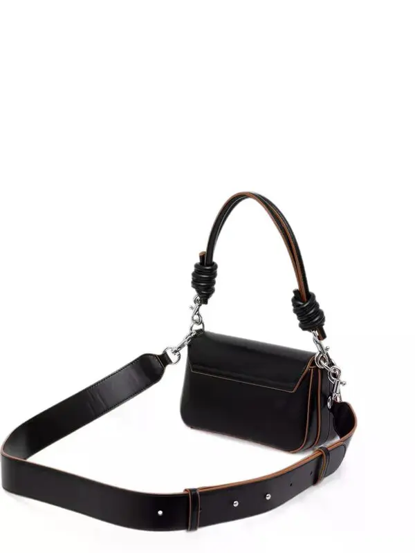 BENETTON Mini Be Knotted-handle Shoulder Bag - Black