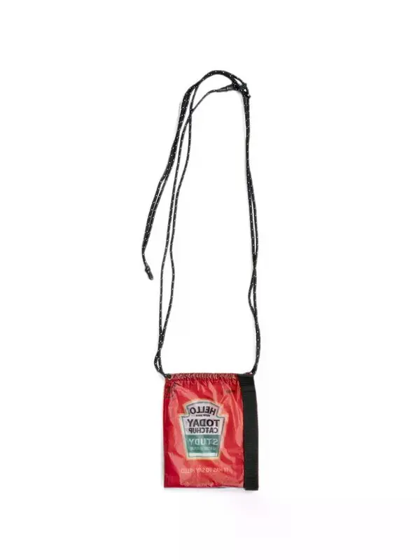 YOSHIOKUBO Graphic Print Shoulder Bag