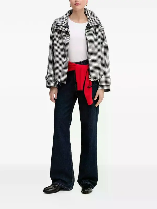 Barbour Bronwyn Gingham-check Jacket - Blue