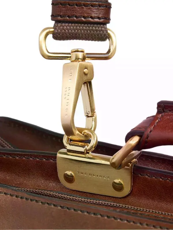 THE BRIDGE Leather Briefcase