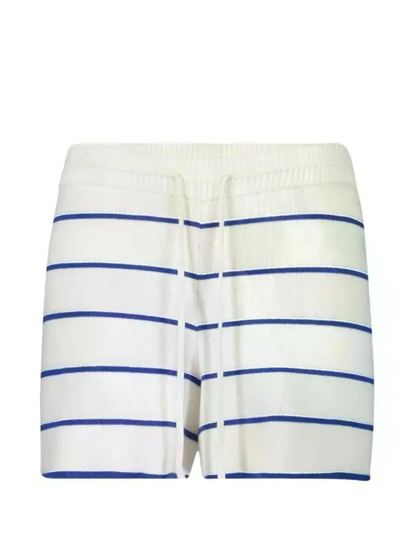 LA LIGNE Leo Striped Shorts