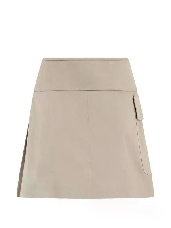 Alberta Ferretti A-line Mini Skirt