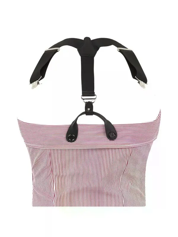 Moschino Striped Corset Top