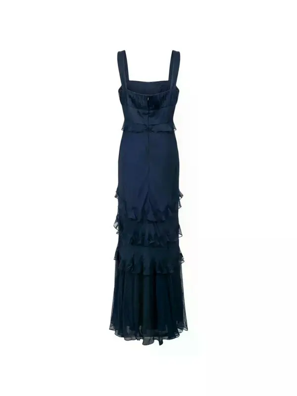 Saloni Chandra Ruffled Maxi Dress