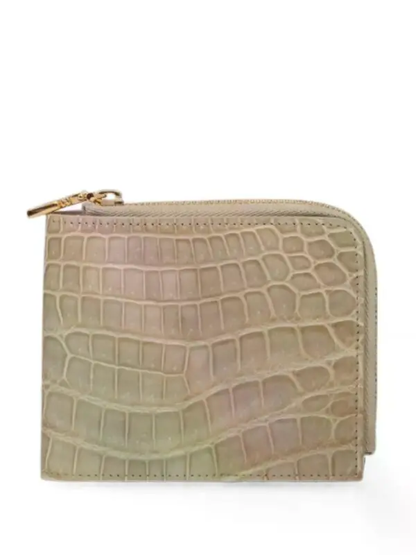KWANPEN Crocodile-effect Zip-around Wallet