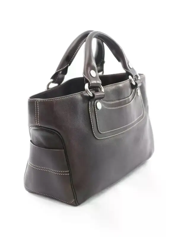 Celine 2000s Boogie Leather Tote Bag