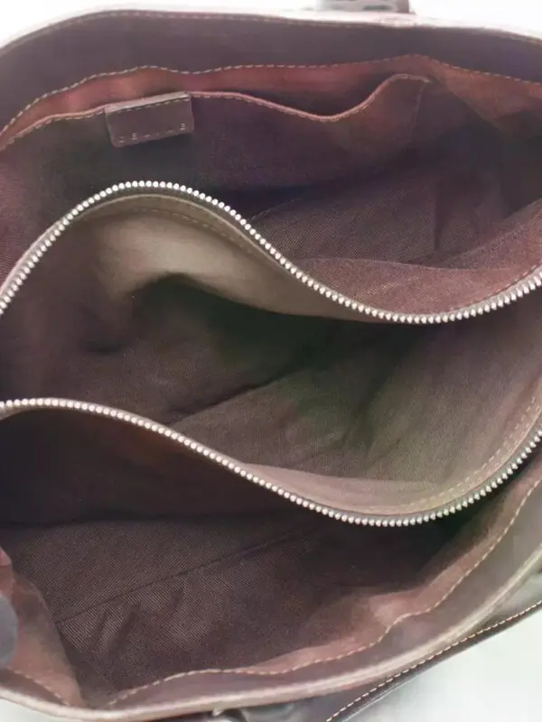 Celine 2000s Boogie Leather Tote Bag