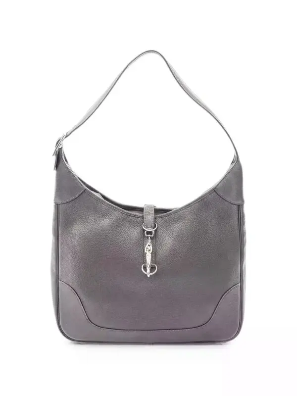 Hermès 2002 35 Trim Shoulder Bag - Grey