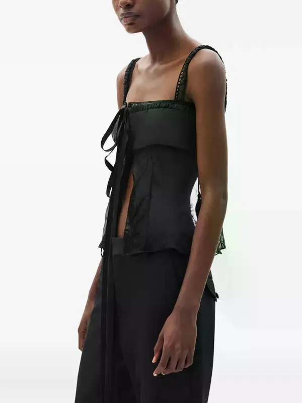 ANN DEMEULEMEESTER Gila Balconette Top