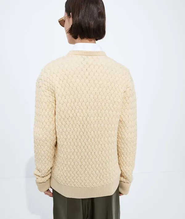 Bottega Veneta Intrecciato Wool Sweater