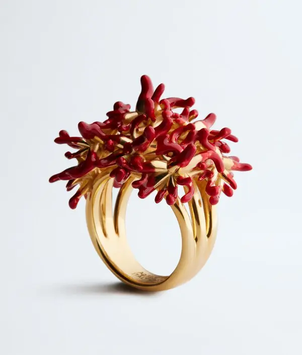 Bottega Veneta Sea Coral Ring