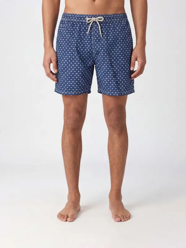 MC2 SAINT BARTH Printed Swimsuit - Blue