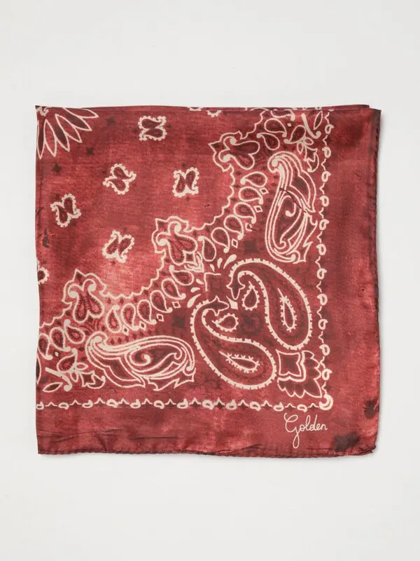 GOLDEN GOOSE Neck Scarf - Red