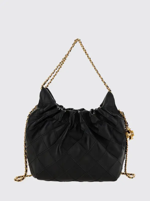 Tory Burch Quilted Chain Bag - Black