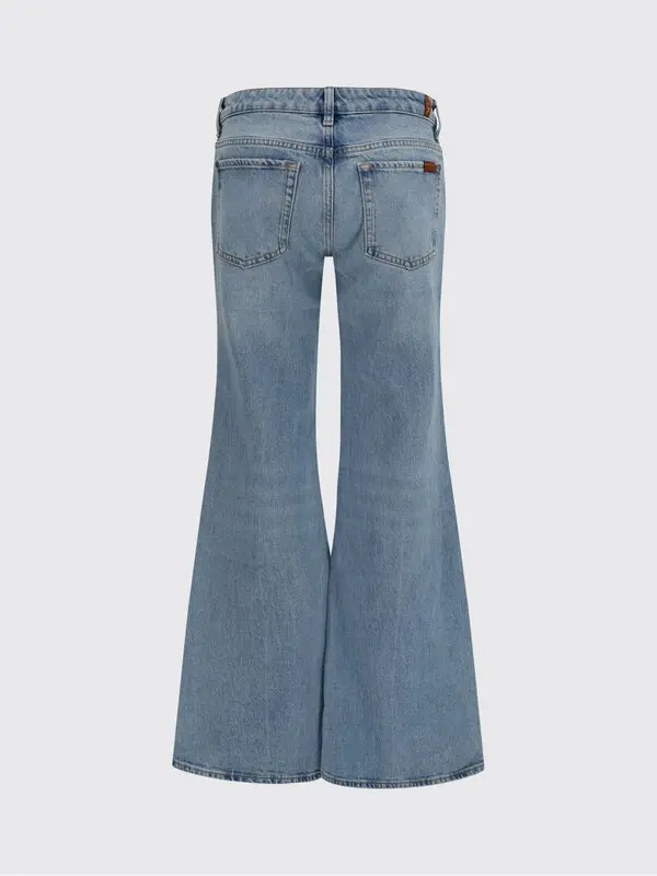 7 For All Mankind High-waisted Cotton-stretch Flare Jeans