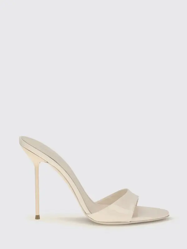 Paris Texas Heeled Sandal - Ivory