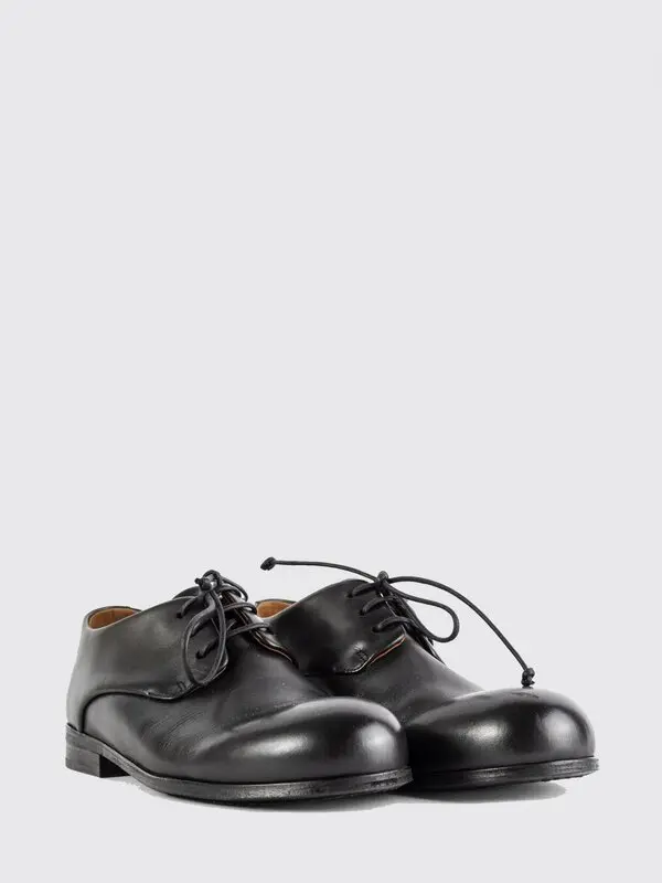 Marsèll Smooth Leather Round Toe Derby Shoes