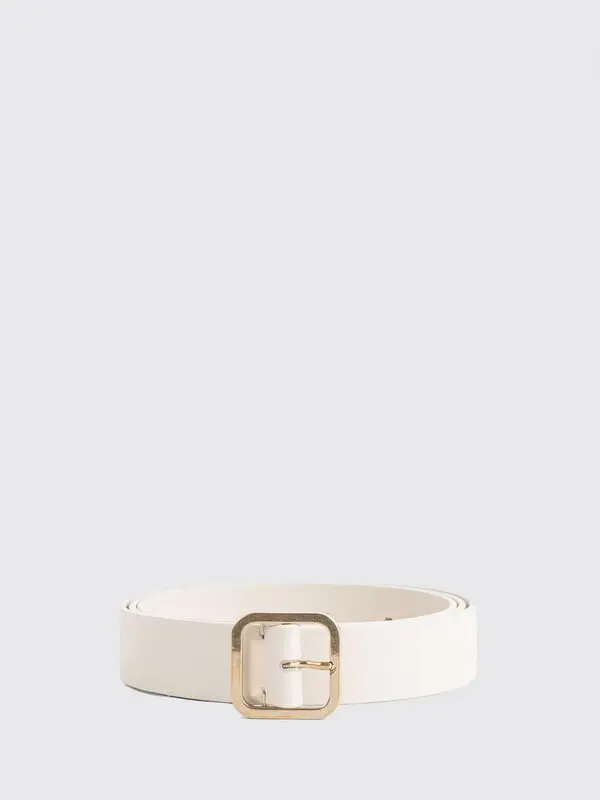 Marsèll Adjustable Smooth Leather Belt With Pin Buckle - White