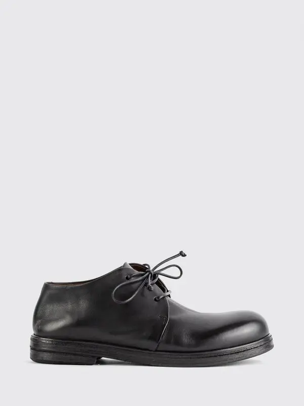 Marsèll Zucca Zeppa Leather Derby Shoes With Round Toe And Leather Sole