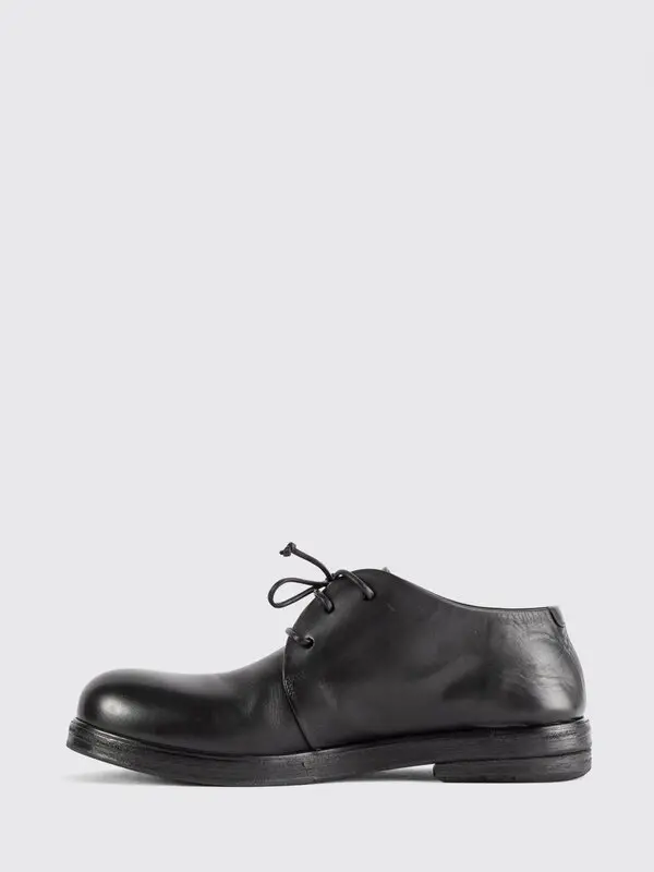 Marsèll Zucca Zeppa Leather Derby Shoes With Round Toe And Leather Sole
