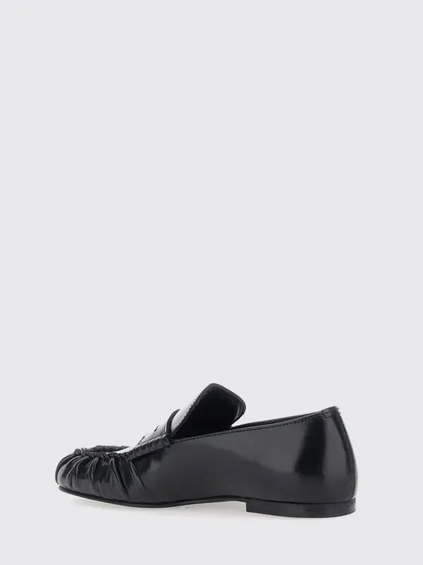 ALOHAS Aven Loafers In Brushed Leather With Penny Bar