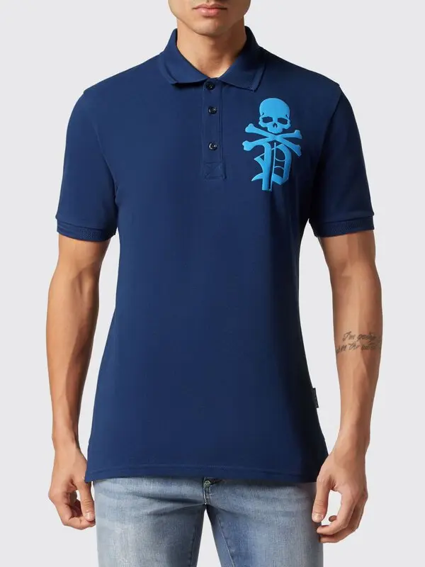 Philipp Plein Polo Shirt - Blue