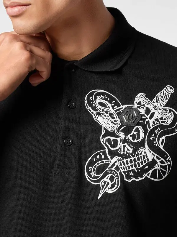 Philipp Plein Polo Shirt - Black