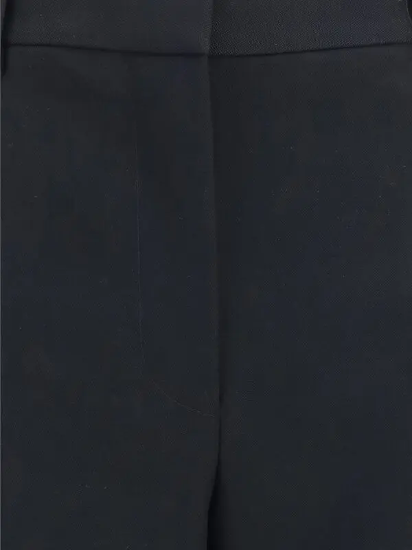 TOM FORD High-waisted Wide-leg Tailored Trousers In Merino Wool