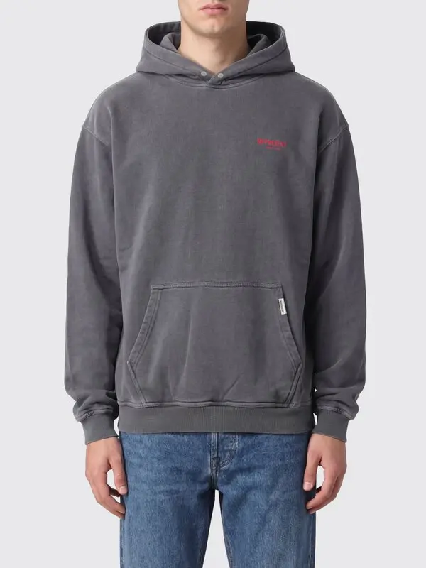 REPRESENT Relaxed Fit Cotton Hoodie With Printed Logo
