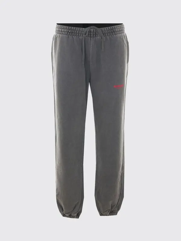 REPRESENT Cotton Jogging Trousers With Drawstring Waist And Contrast Logo