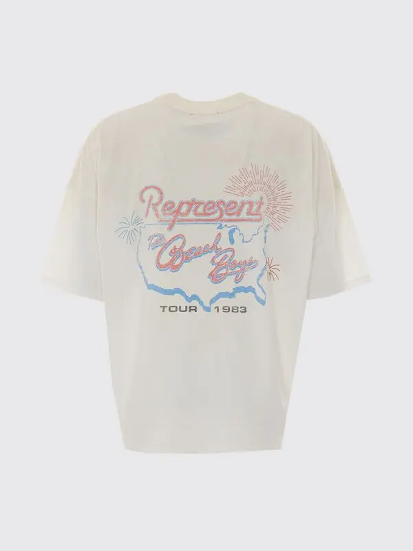 REPRESENT Graphic Print T-shirt In Organic Cotton And Hemp
